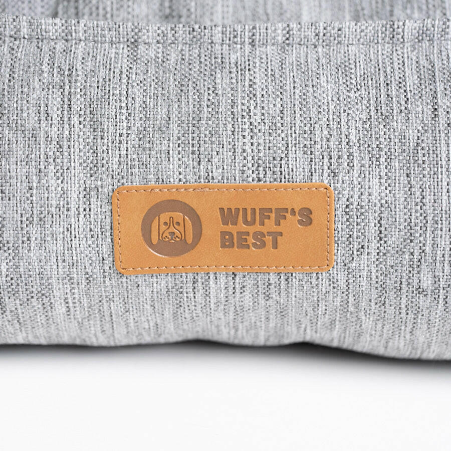 Hundebett mit hohem Rand: Nordic (hellgrau), 3 Grössen